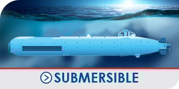 Submersible Parts & Materials for UUV, AUV, ROV, HOV