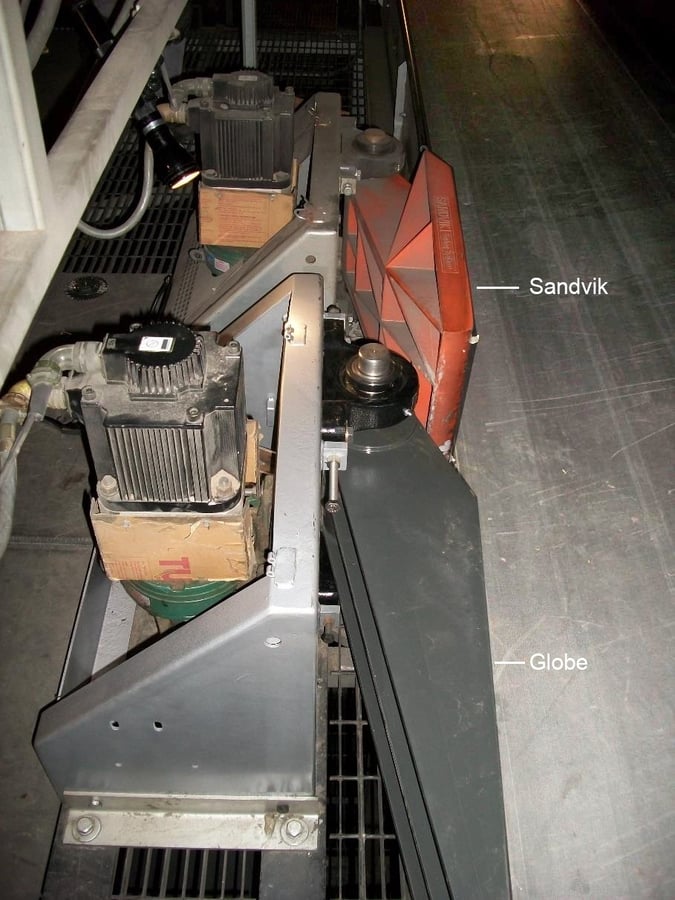 Sandvik Diverter Paddle Replacement | Globe Composite