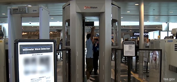 Airport Security Health Concerns