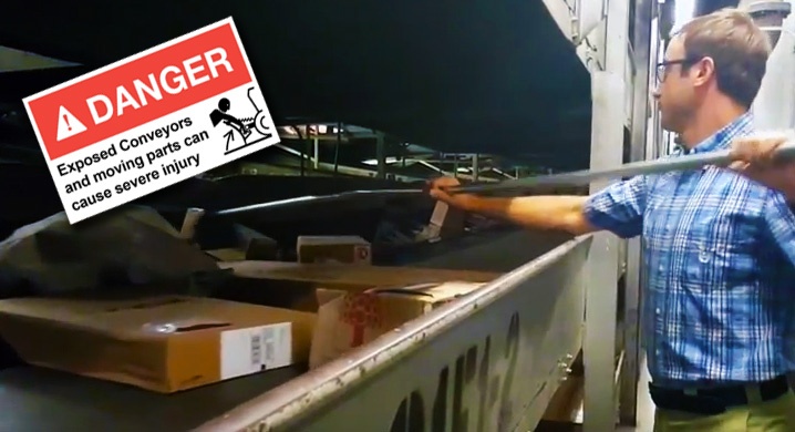Quickly and Safely Clearing Conveyor Jams